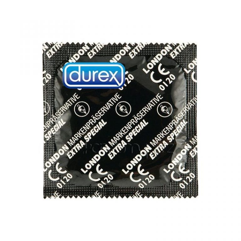 Préservatif Durex Noir | Ultra lubrifié | Pas Cher